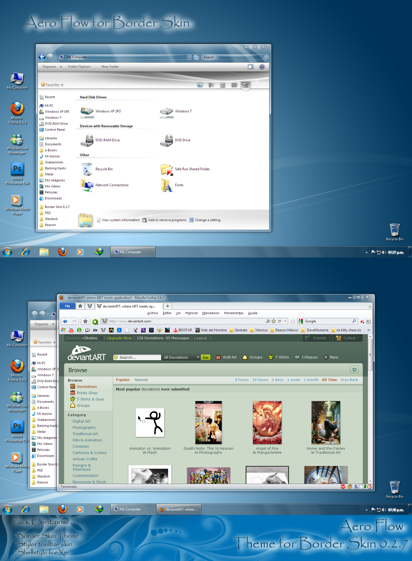 Aero Flow for Border Skin by Okeimo on DeviantArt