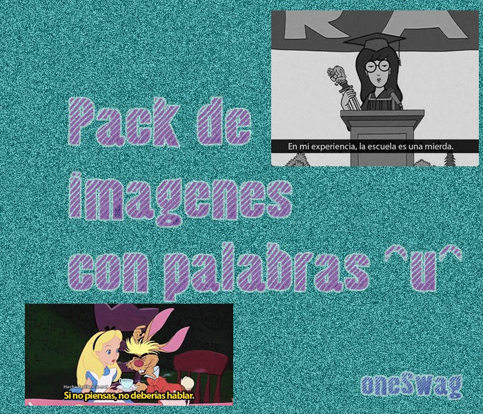 Pack de imagenes con palabras ^u^ by oneSwag on DeviantArt