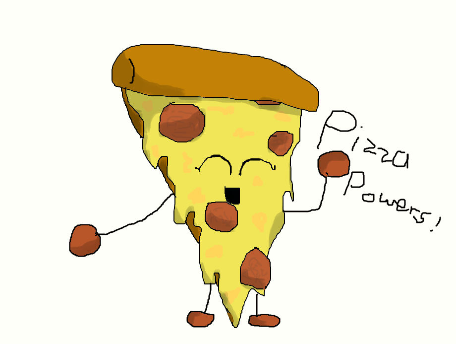 Pizza Powers! (SHADING!!!) by WolffTehWaffle on DeviantArt