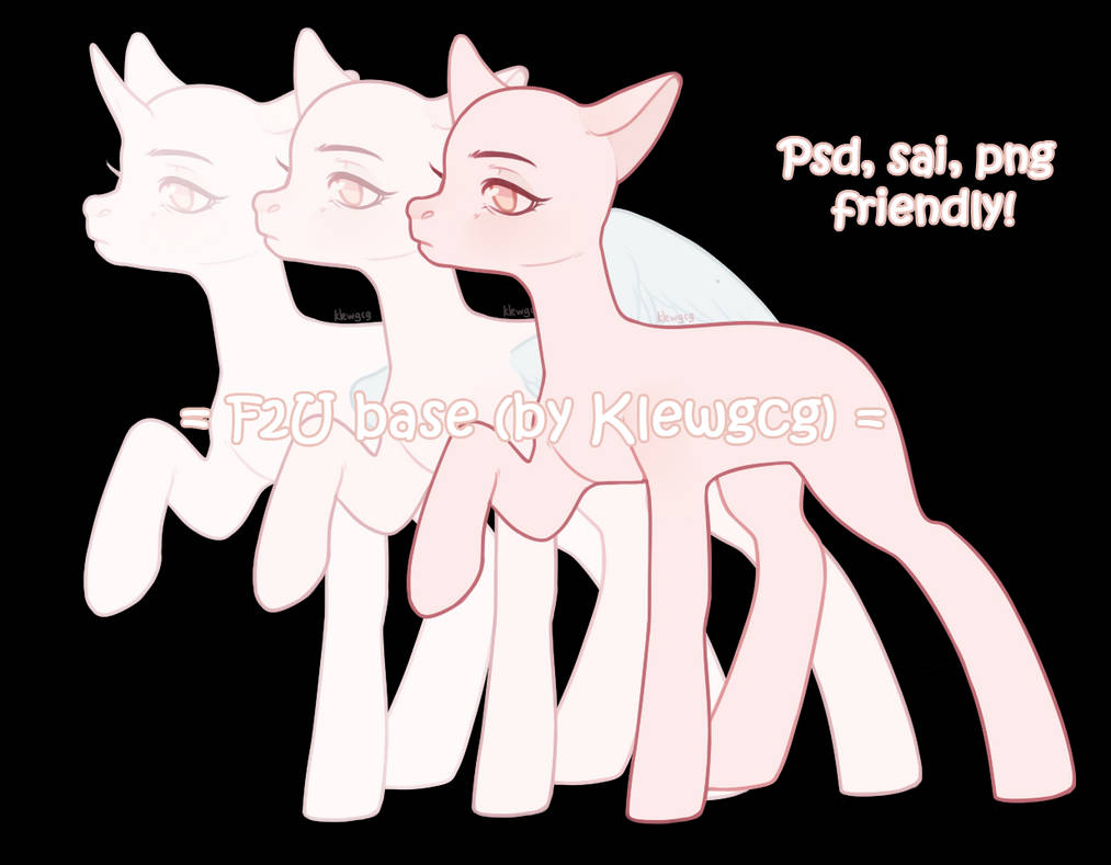 = F2U base (by Klewgcg) = by Klewgcg on DeviantArt