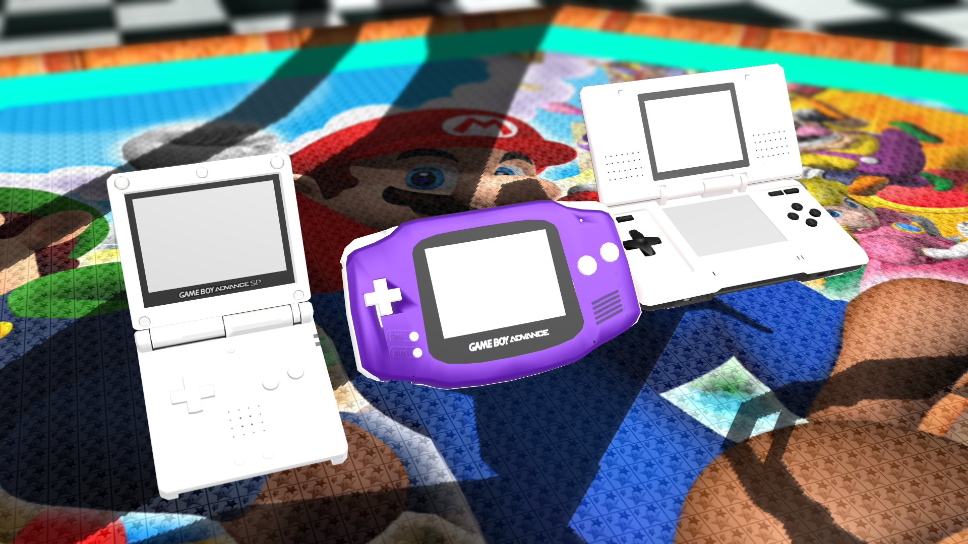(MMD Models) - Nintendo Retro Handheld Consoles by NadDraws2003 on ...