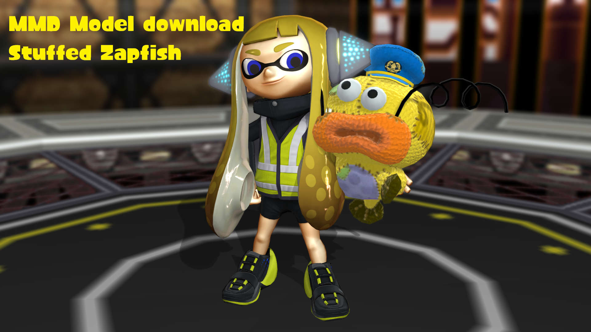 (MMD Model Download) - Stuffed Zapfish by NadDraws2003 on DeviantArt
