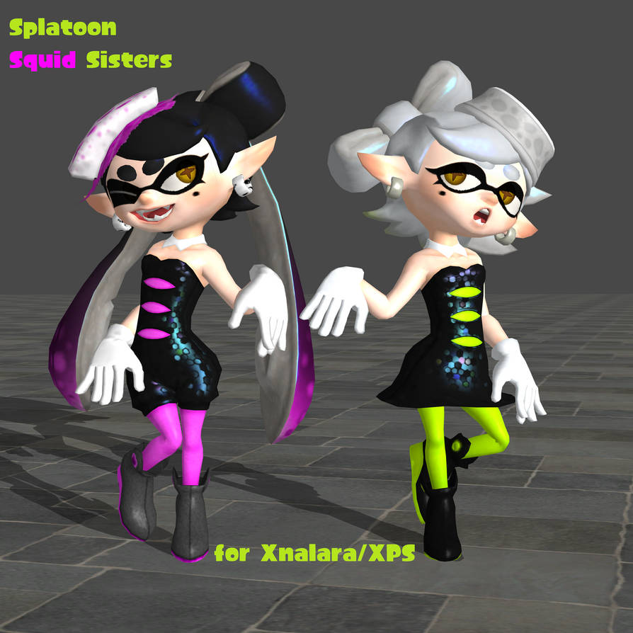 Splatoon - Squid Sisters by NadDraws2003 on DeviantArt