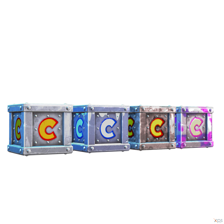 Crash on the Run - Iron Checkpoint Crate by NadDraws2003 on DeviantArt