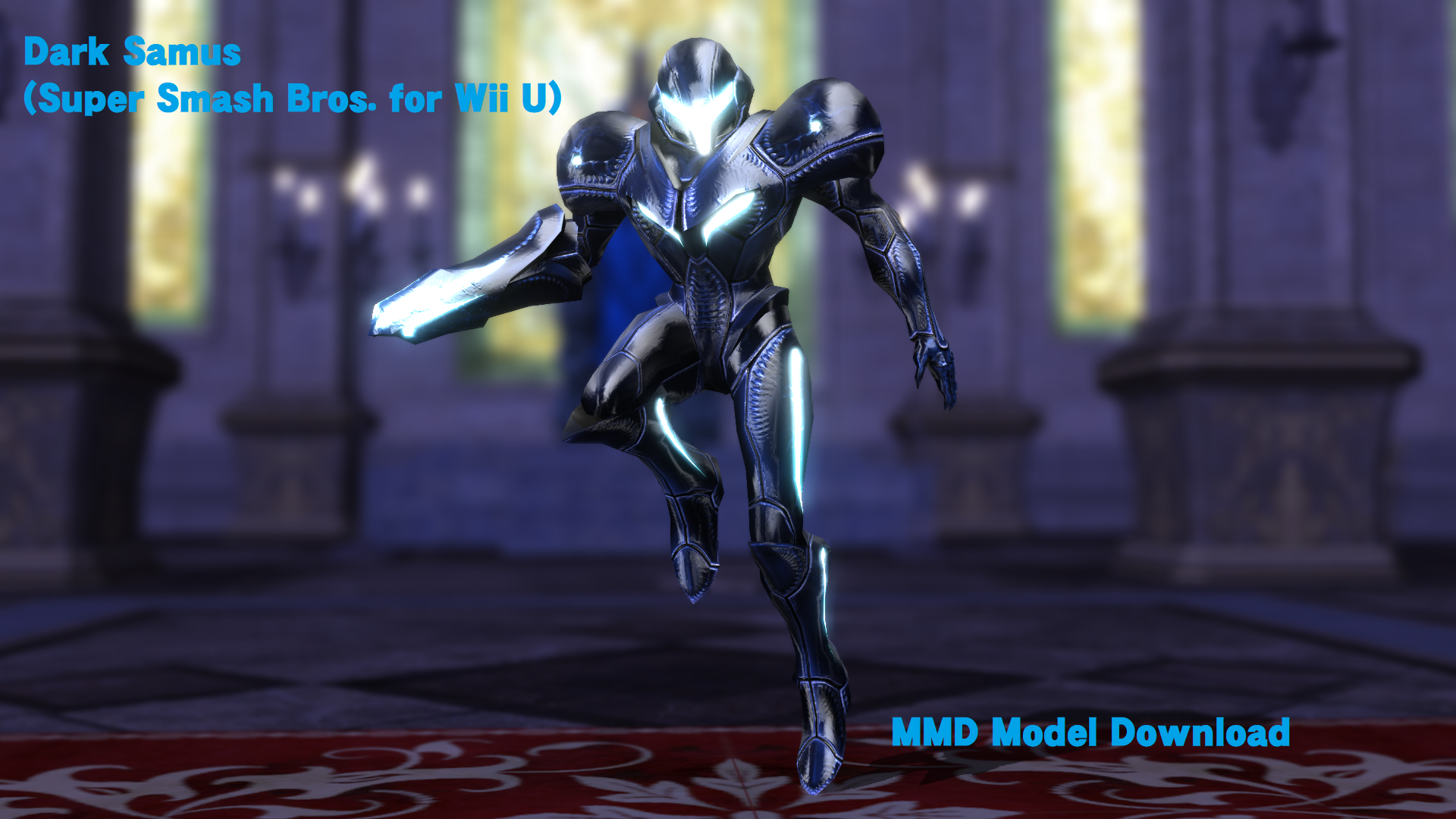 (MMD Model Download) - Dark Samus (SSB4) by NadDraws2003 on DeviantArt
