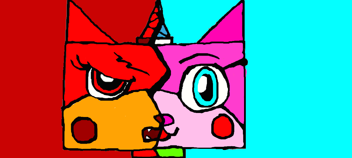 unikitty/angry kitty by vvllbb on DeviantArt