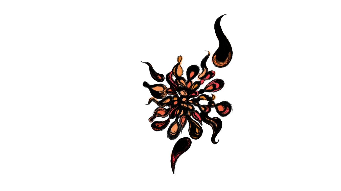 Flower Doodle Wallpaper by code-rose on DeviantArt