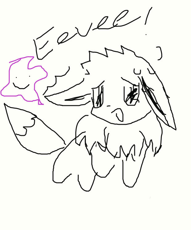 EEVEE!! RUN by Ducklingchu on DeviantArt