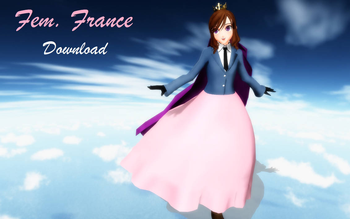 UPDATED Fem. France DOWNLOAD by Ringtail14 on DeviantArt