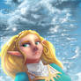 ZeldaIIAwakecloseup by heathcliff791 on DeviantArt