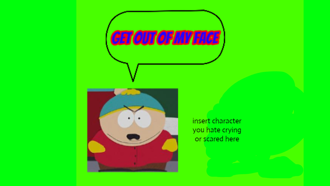 Cartman Mad Face
