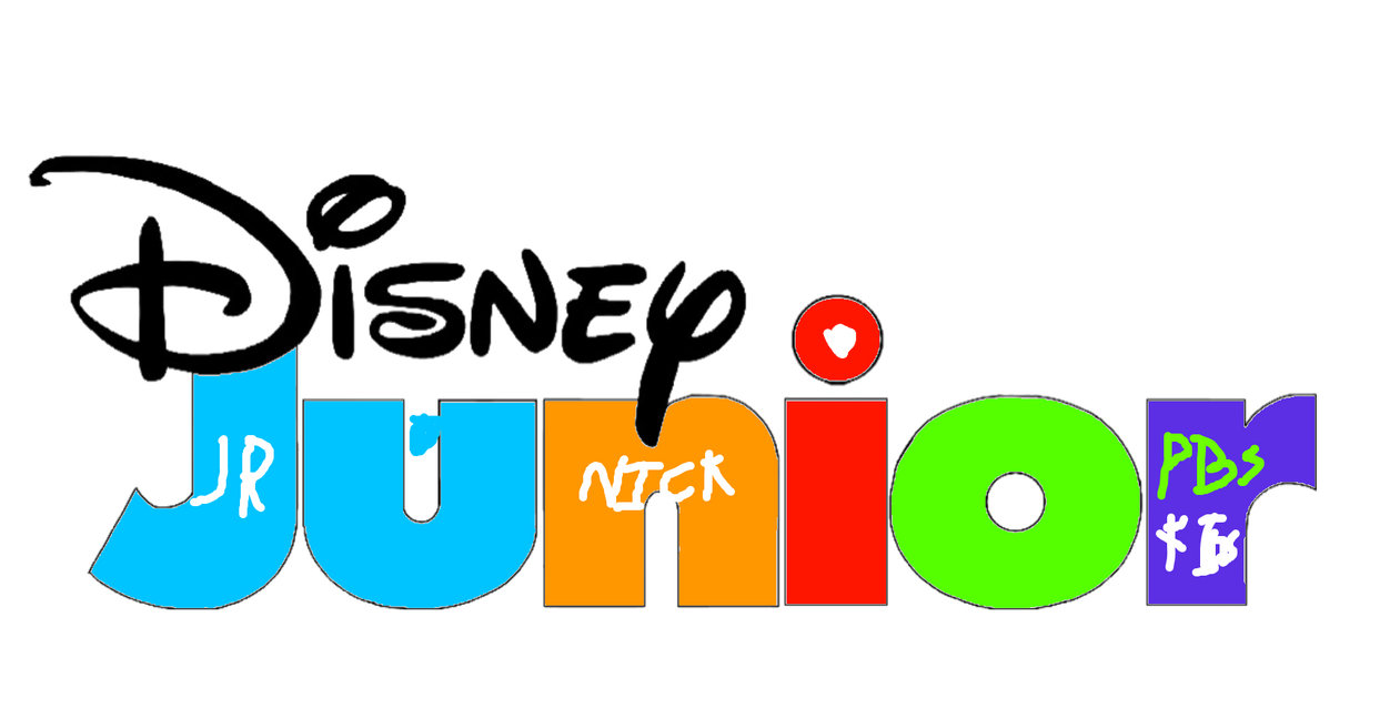 Disney Junior Logo [ABLOWU Variant] [Fanmade] by IsaacWatson on DeviantArt