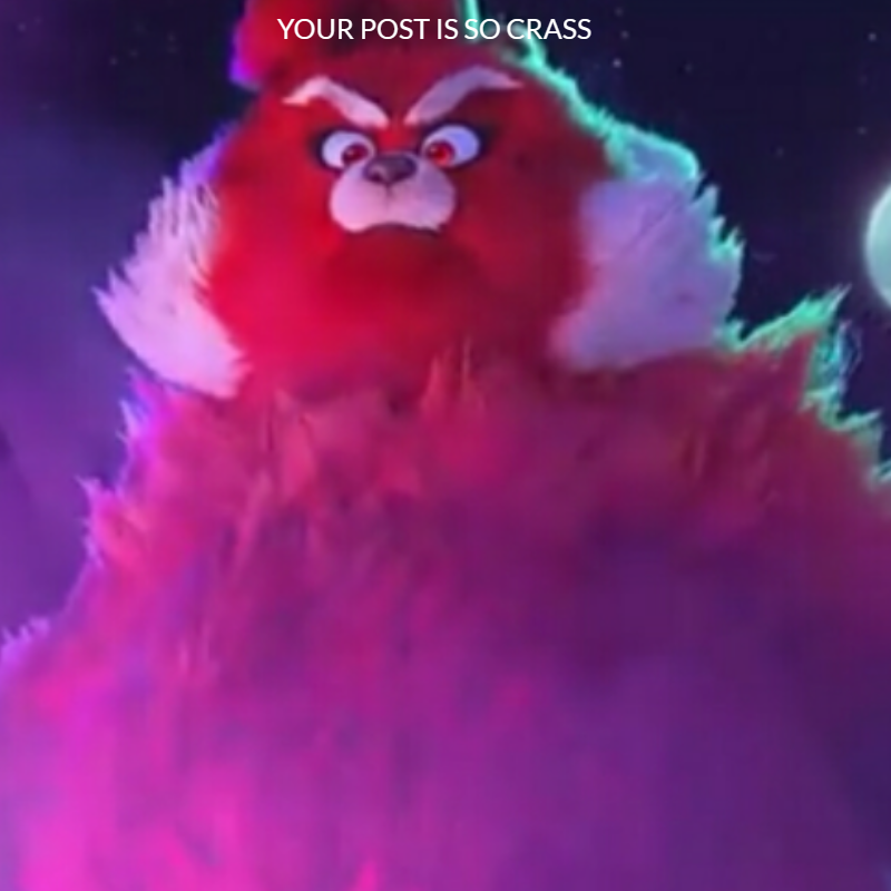 Your Post Is Crass [meme] by IsaacWatson on DeviantArt