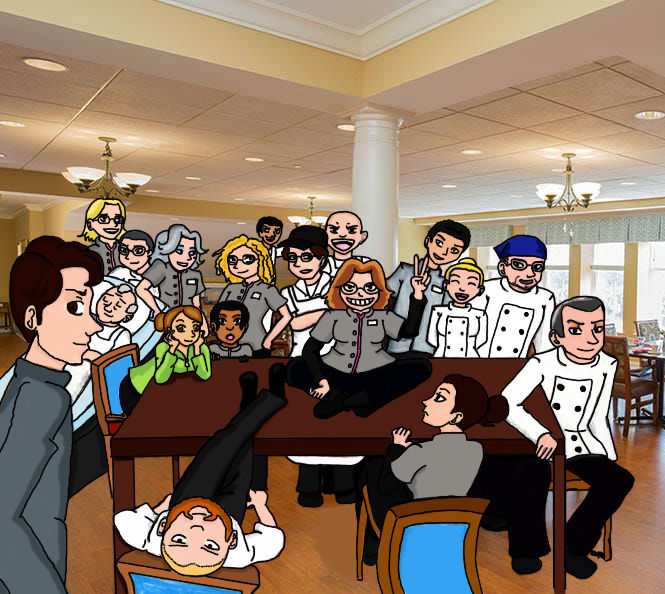 NEW Dining Team Picture by FordPrefect4242 on DeviantArt