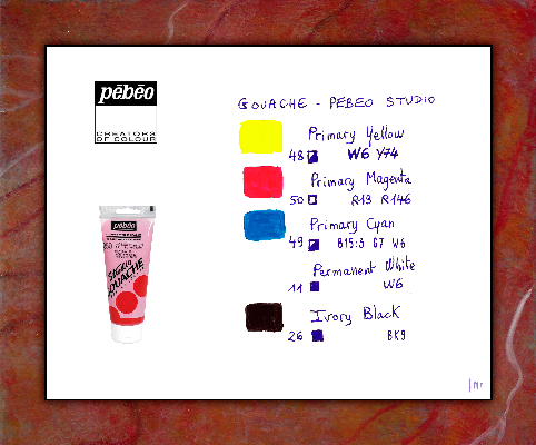 PEBEO Gouache Swatches - Primary Colours by fmr0 on DeviantArt