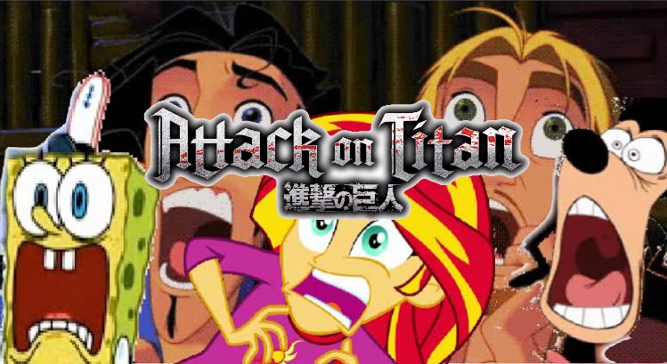 Screaming Crossover With Attack on Titan Live Acti by Azmezilla on ...