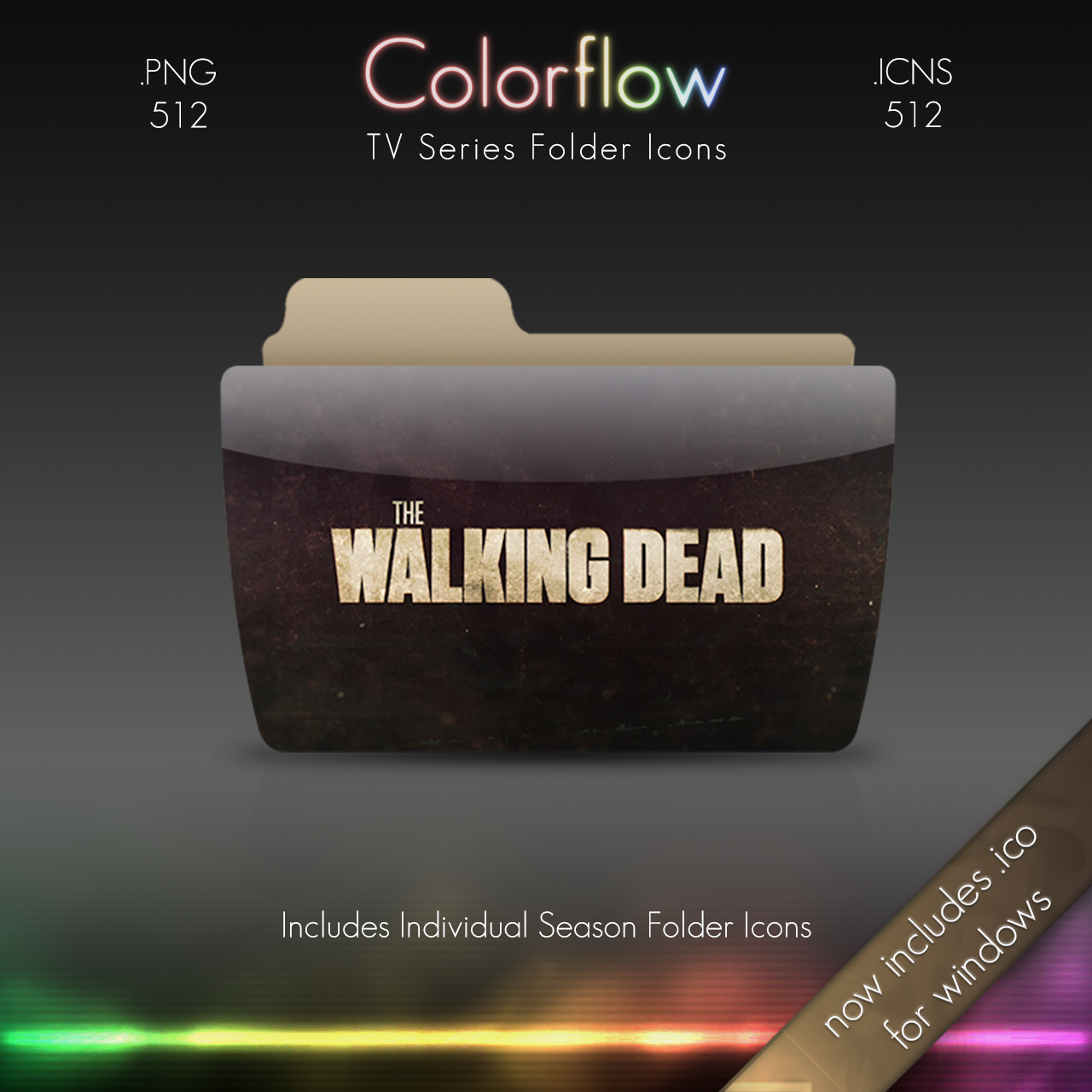Colorflow TV Folder Icons: The walking Dead by Crazyfool16 on DeviantArt