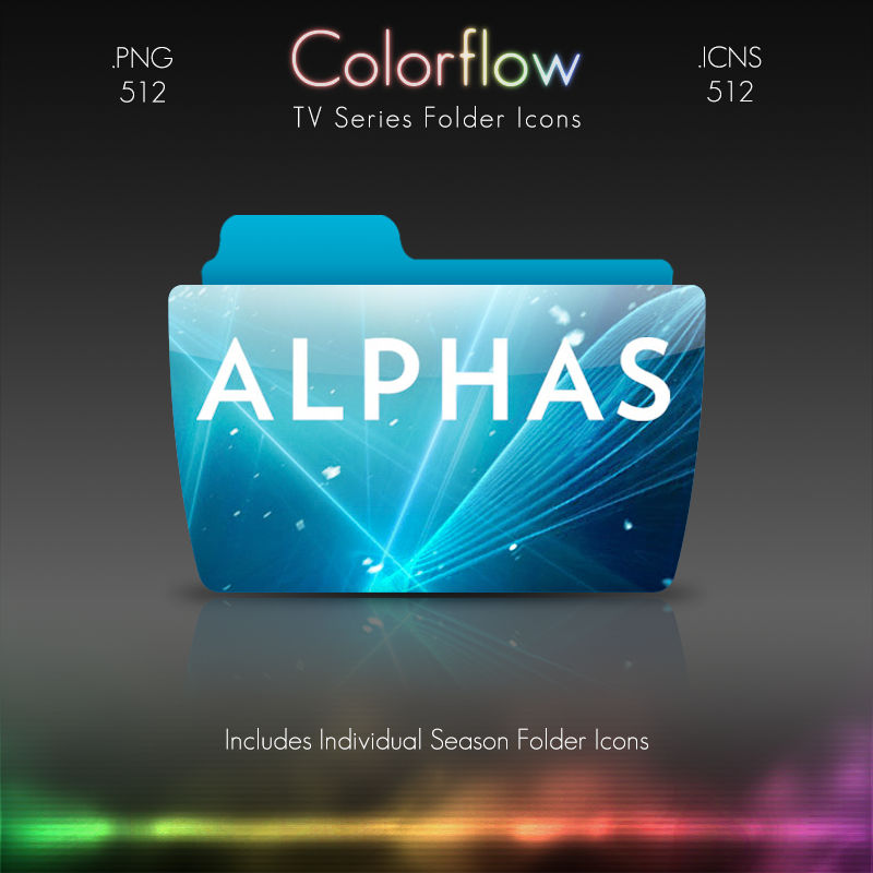 Colorflow TV Folder Icons: Alphas by Crazyfool16 on DeviantArt