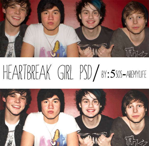 5sos Album Cover Heartbreak Girl