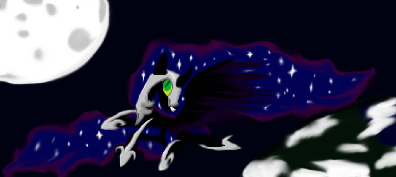nightmare moon edited by HauntedLantern on DeviantArt