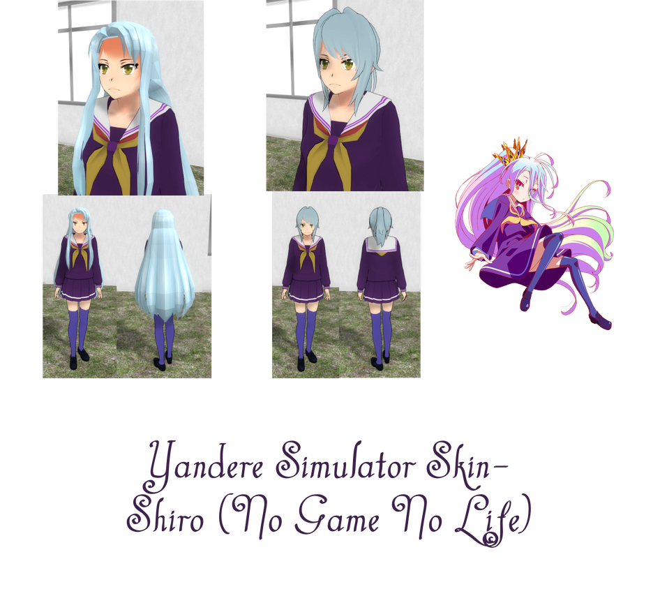 Yandere Simulator- Shiro (NGNL) ZIP File by ImaginaryAlchemist on ...