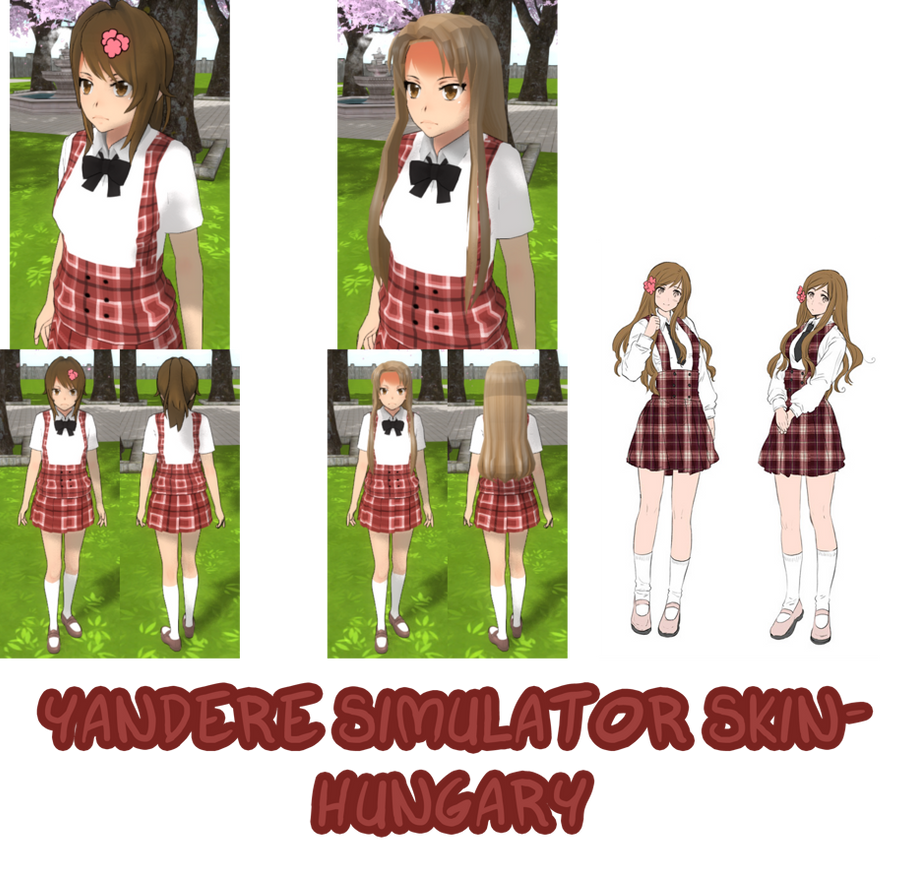 Yandere Simulator- Hungary Skin by ImaginaryAlchemist on DeviantArt