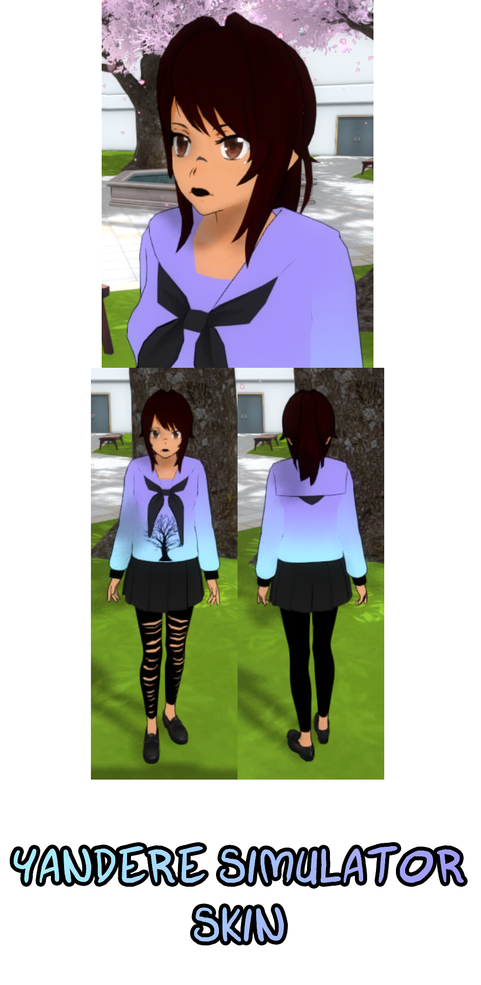 Yandere Simulator Skin by ImaginaryAlchemist on DeviantArt