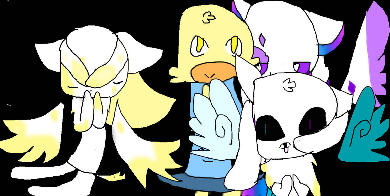 Family photo To:Sansbirdie and kittydog by RoriMC on DeviantArt