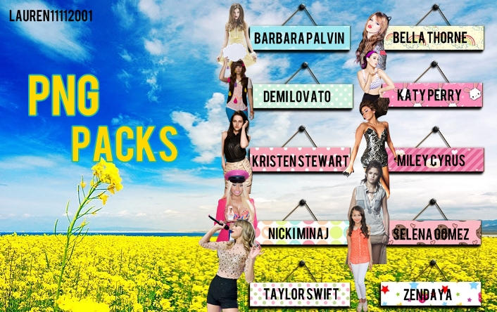 Celebrities Png Packs by Lauren11112001 on DeviantArt
