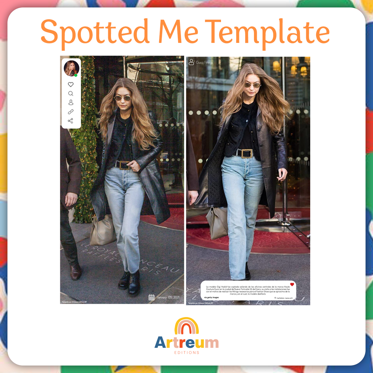 Spotted Me Template by Artreum Editions RP by artreumeditionsrp on ...