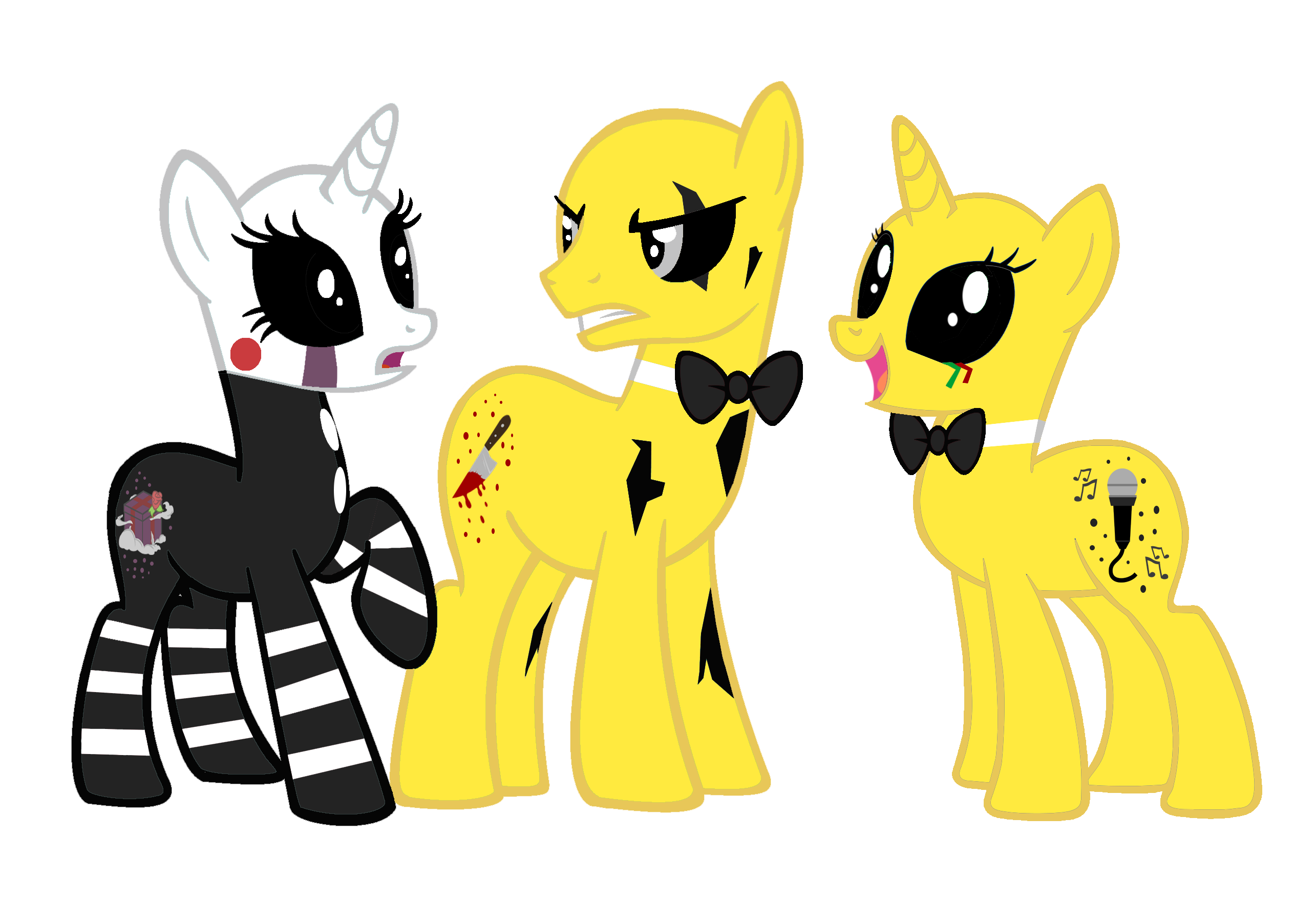 Springtrap,Puppet,and Golden Freddy by henrycuevasjimenez on DeviantArt