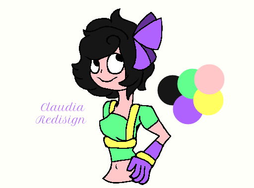 Big Claudia Redesign by CallMeYukari on DeviantArt