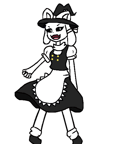 Marisa Dreemurr! Da ze~ by CallMeYukari on DeviantArt