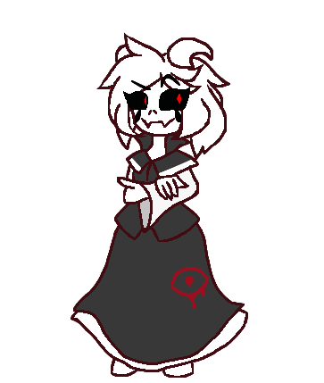 ASRIEL THE EVIL (Asriel + Sabi) by CallMeYukari on DeviantArt