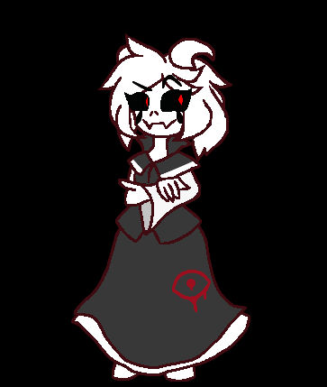 ASRIEL THE EVIL (Asriel + Sabi) by CallMeYukari on DeviantArt