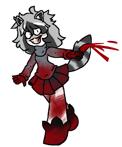 Raccoon-chan by CallMeYukari on DeviantArt