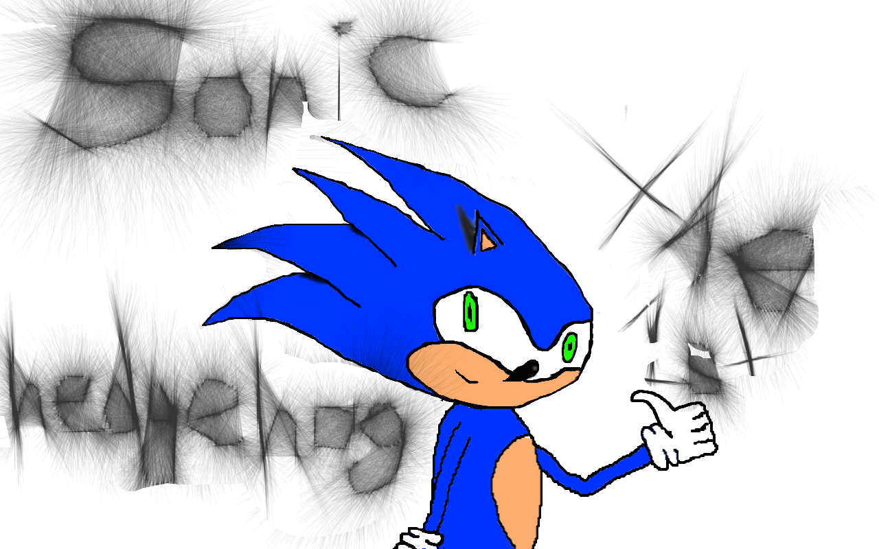 1st Sonic the hedgehog pic by supersonicx1333 on DeviantArt