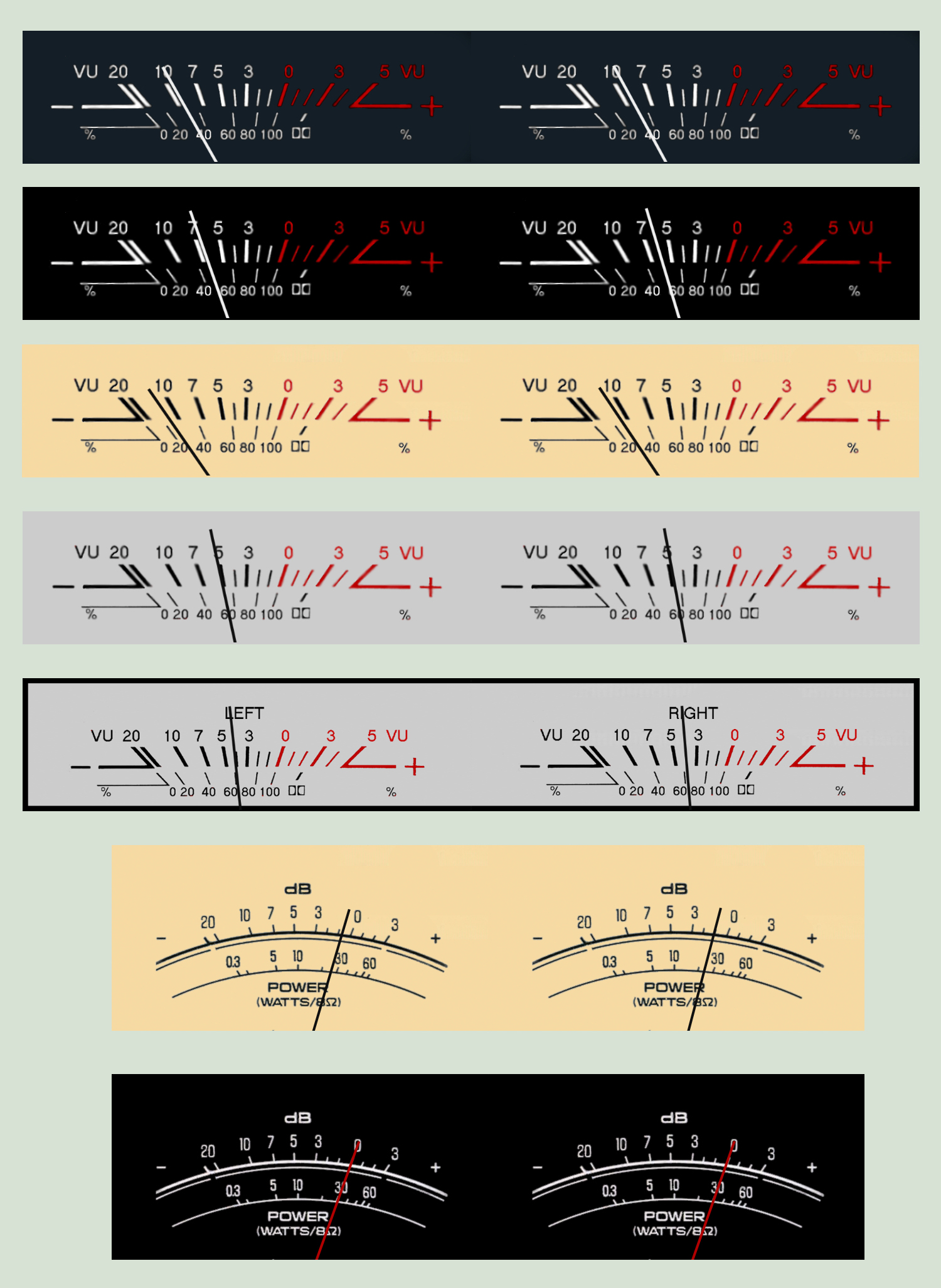 Few VU meter skins II by makary4 on DeviantArt