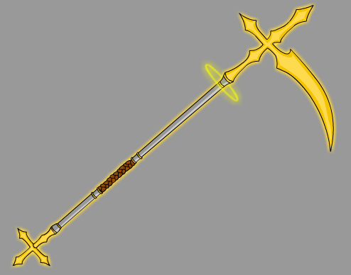 Holy Scythe -Flashed by carlo333 on DeviantArt