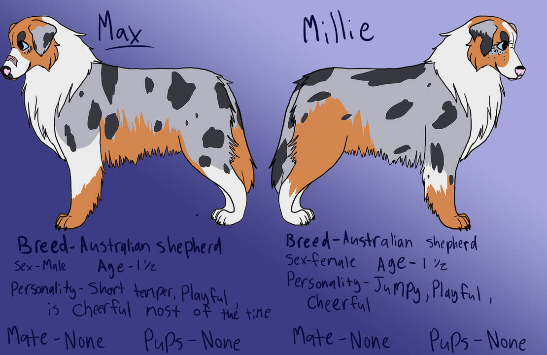 Max and Millie -refs- by KamodoDraws030 on DeviantArt