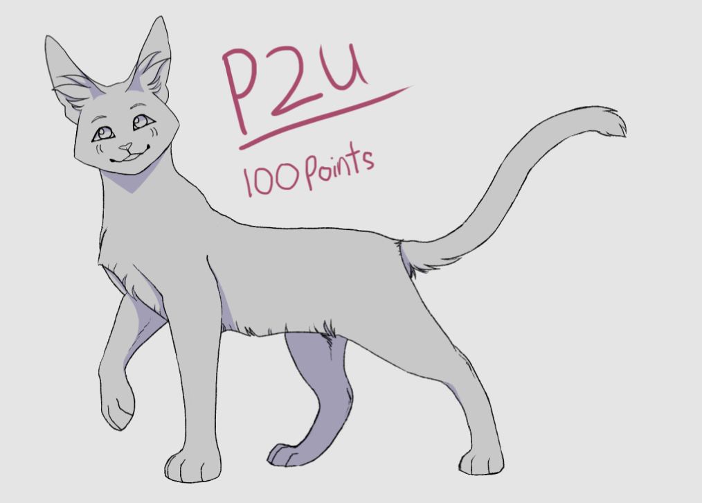 P2U short haired feline base! by KamodoDraws030 on DeviantArt