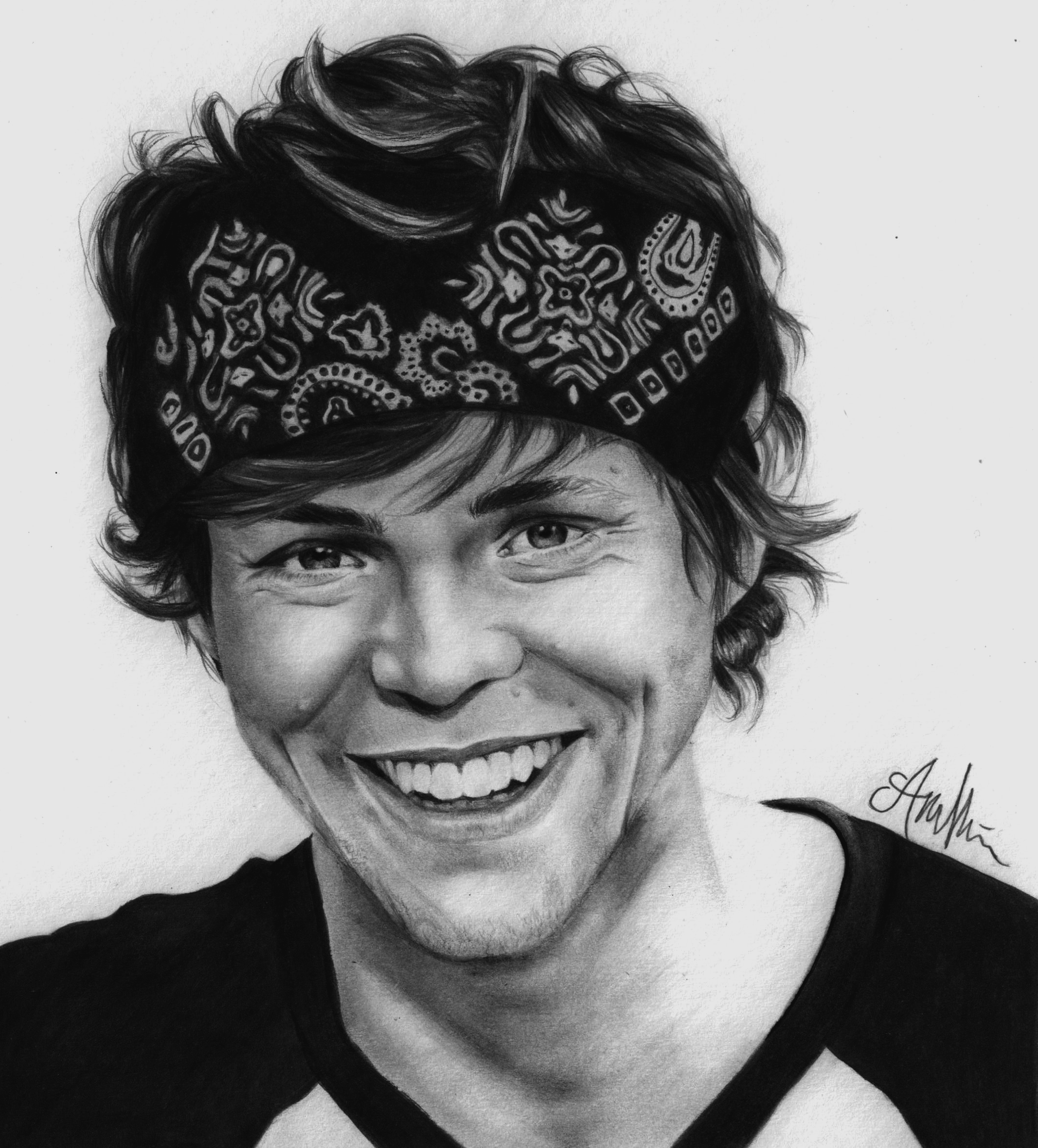 Ashton Irwin pencil drawing by Anna Nilsson by nilssondrawings on ...