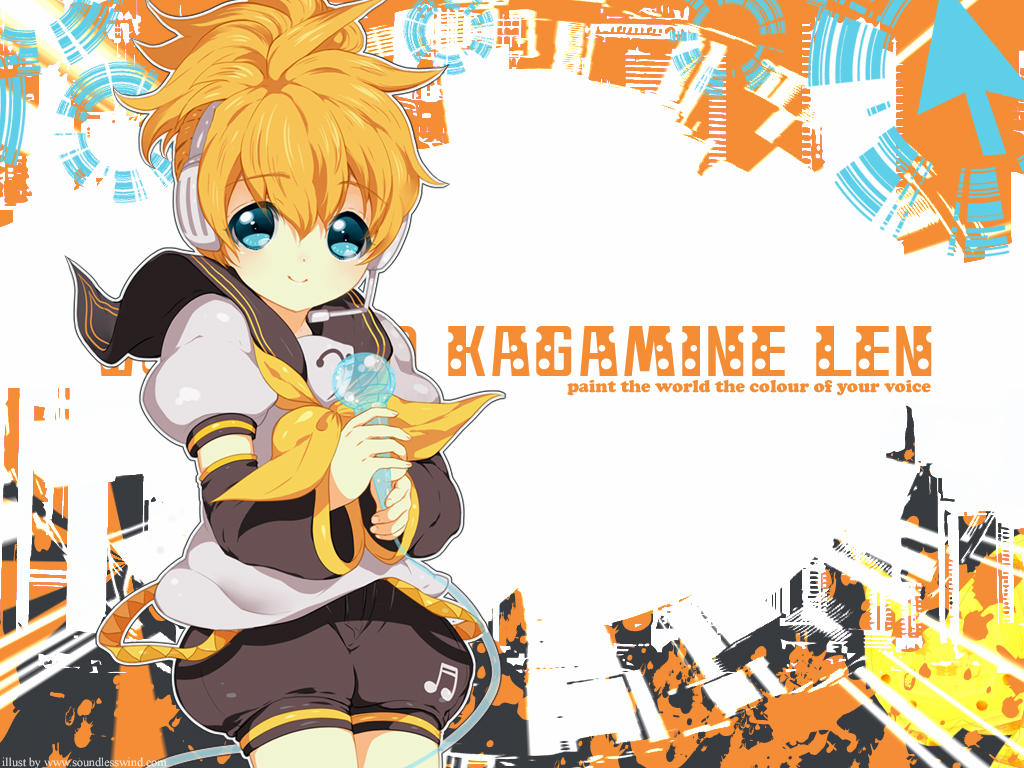Download: 8 Len Wallpapers by Kaze-Hime on DeviantArt