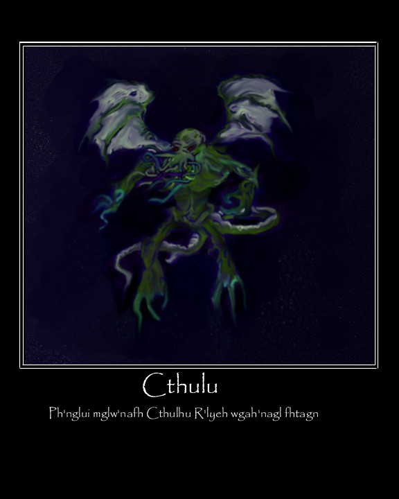 Cthulu by CrazyChaosCommmander on DeviantArt