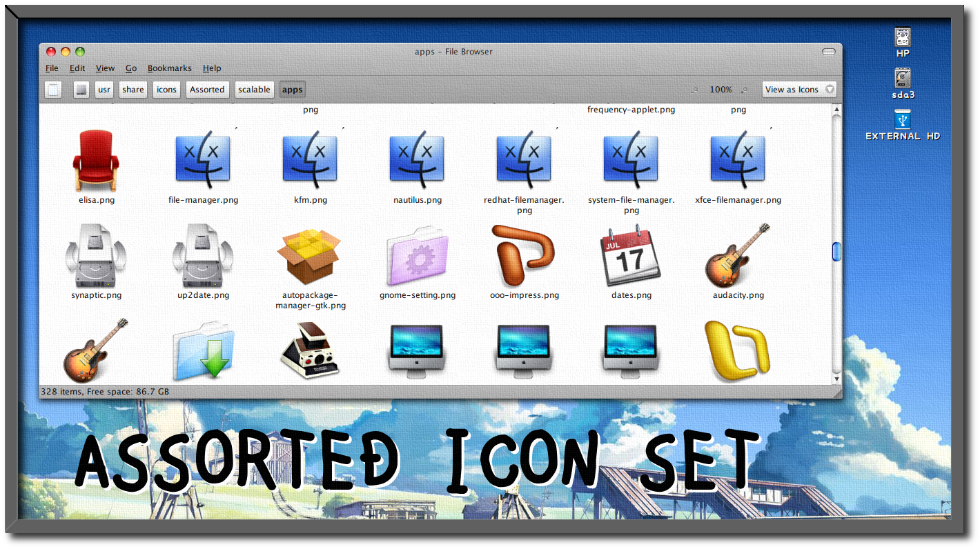 Assorted Icon Set by fratrip on DeviantArt