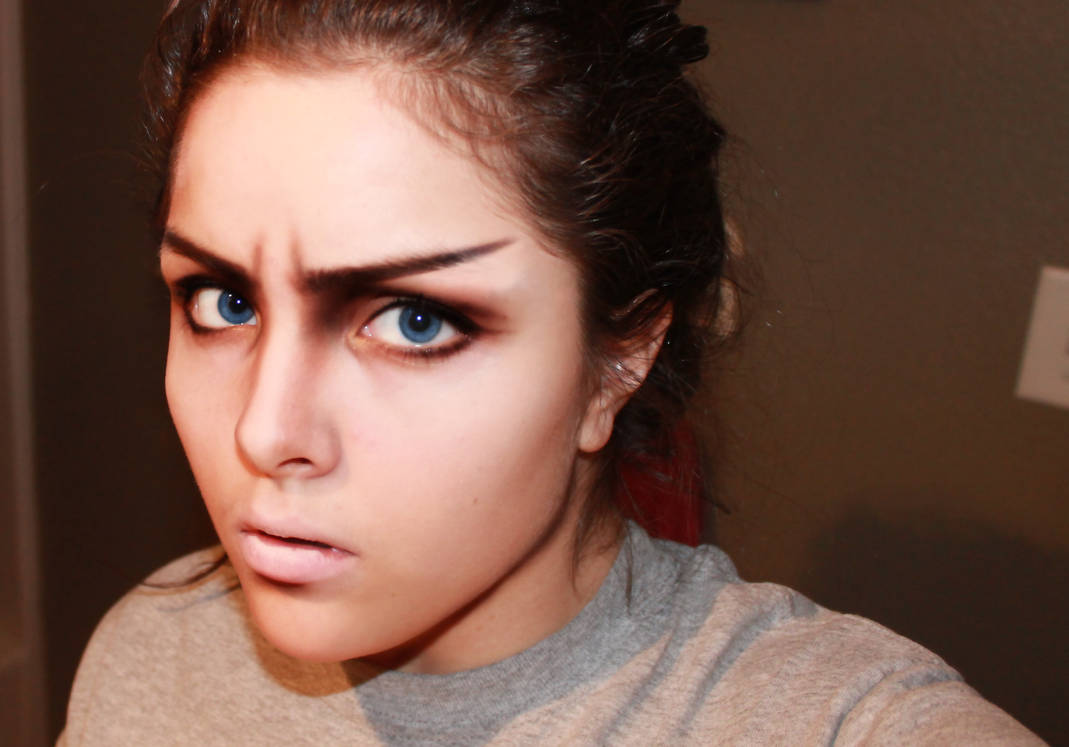 Eren Jaeger makeup test 3 by PidonKatachi on DeviantArt