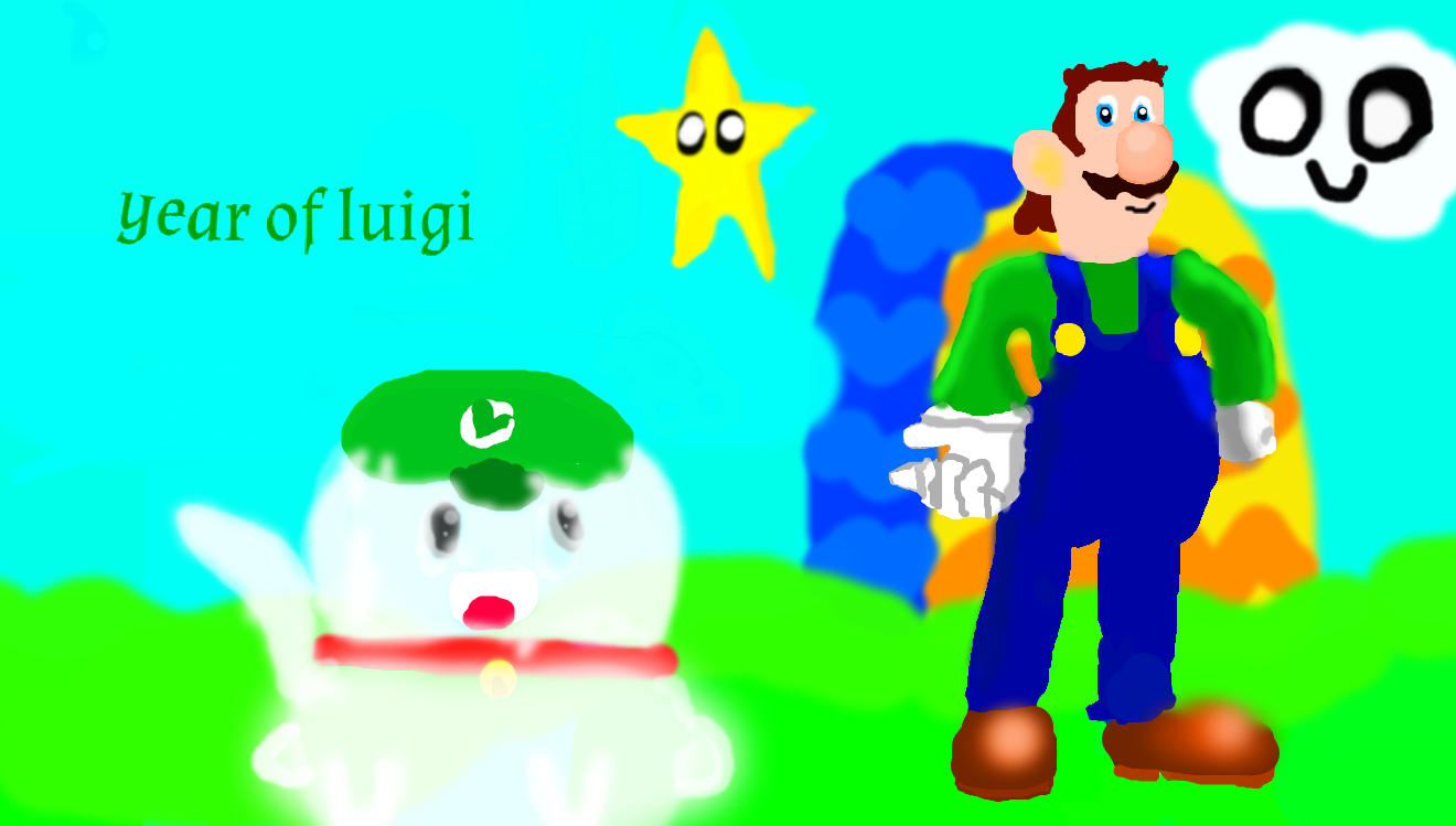 for le contest aka year of luigi by kirbychuthereal on DeviantArt