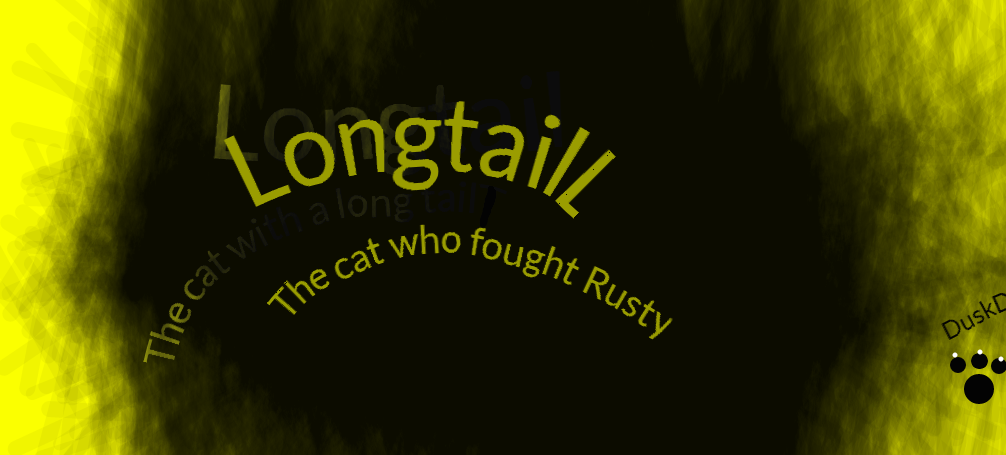 Longtail The cat who fought Rusty by Kenziestarblack on DeviantArt