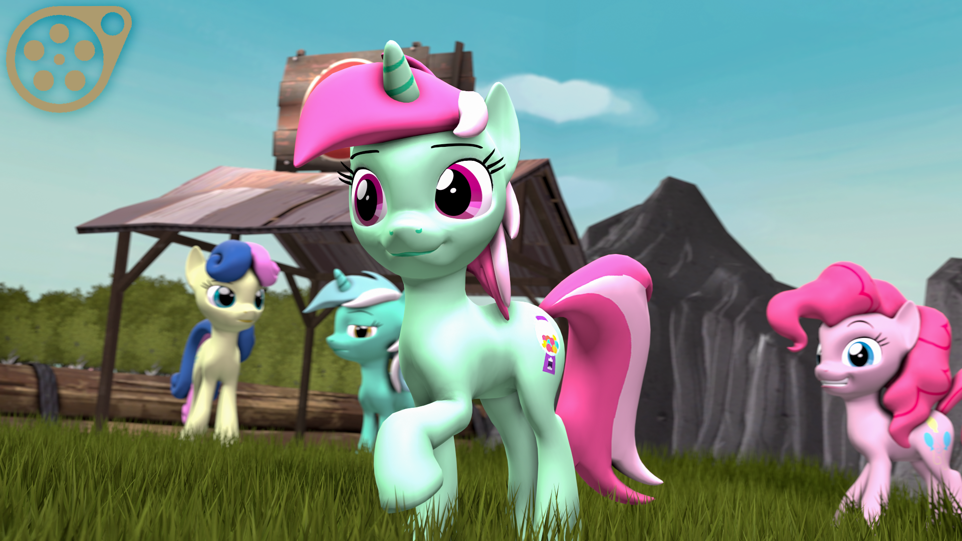 Minty Bubblegum model v5 [SFM] by szczerbix on DeviantArt