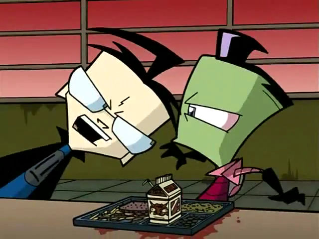 Zim's Birthday Meal of Dib by Newenglandee on DeviantArt